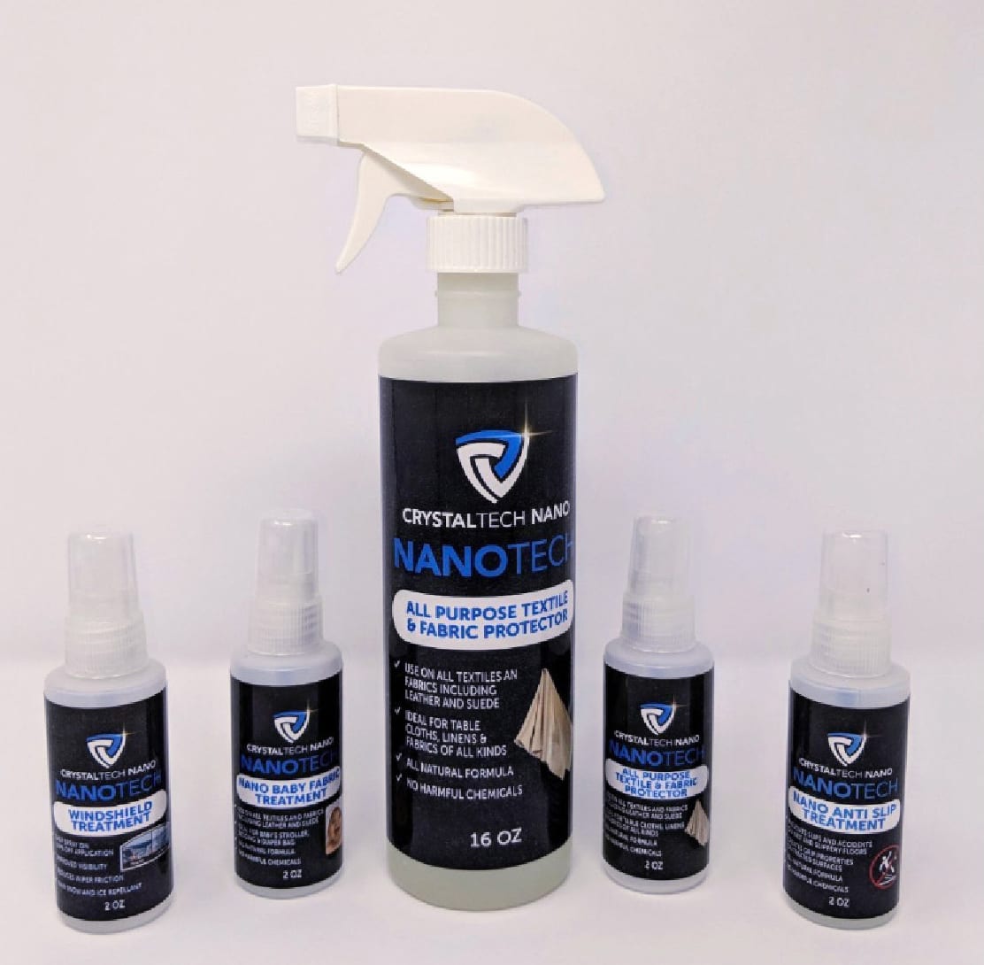 CrystalTech Nano-Nano Applications For Everything From Smartphone Screen