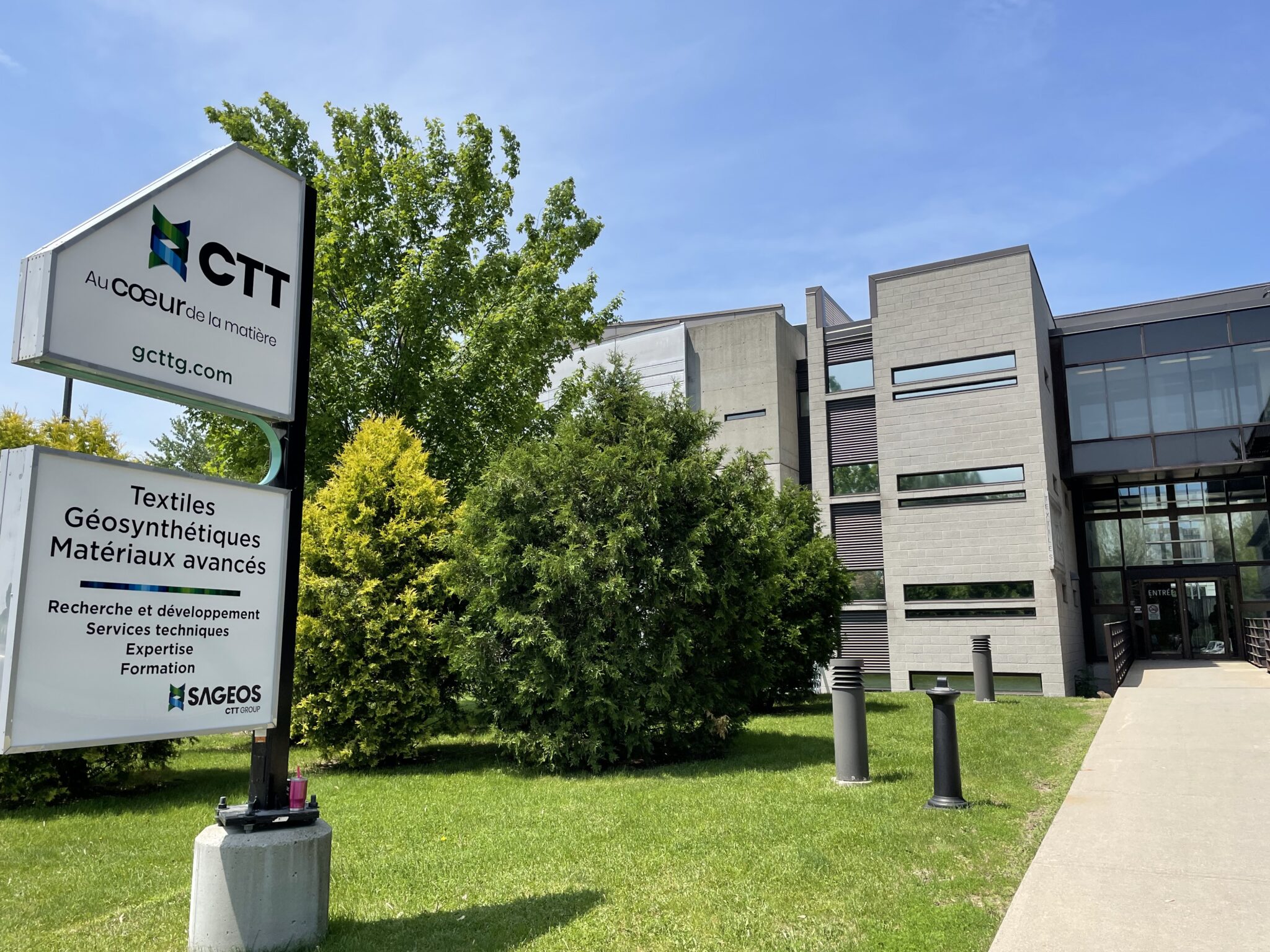 GROUPE CTT-CCTT IN TEXTILE TECHNOLOGIES, GEOSYNTHETICS AND ADVANCED ...