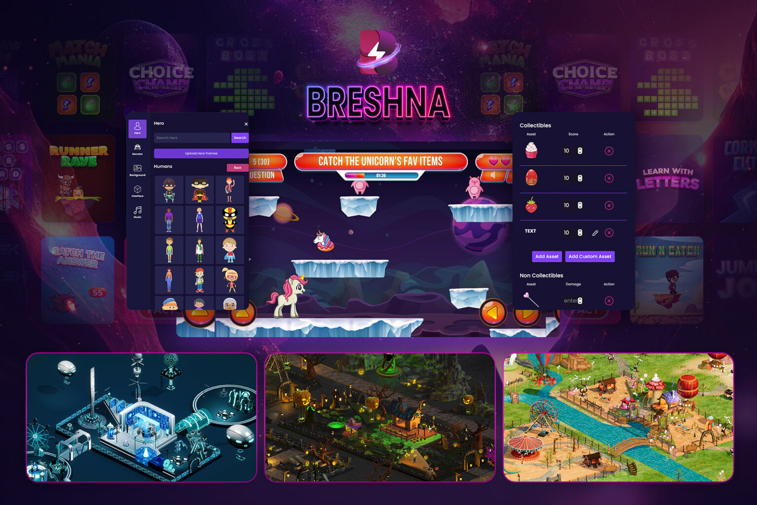 BRESHNA.IO-Lightning Strikes in Game Creation – Innovations of the World